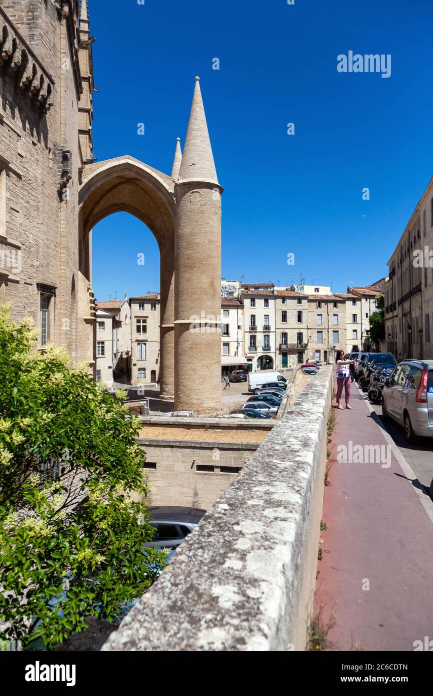 Cathedral of st pierre montpellier hi-res stock photography and images ...