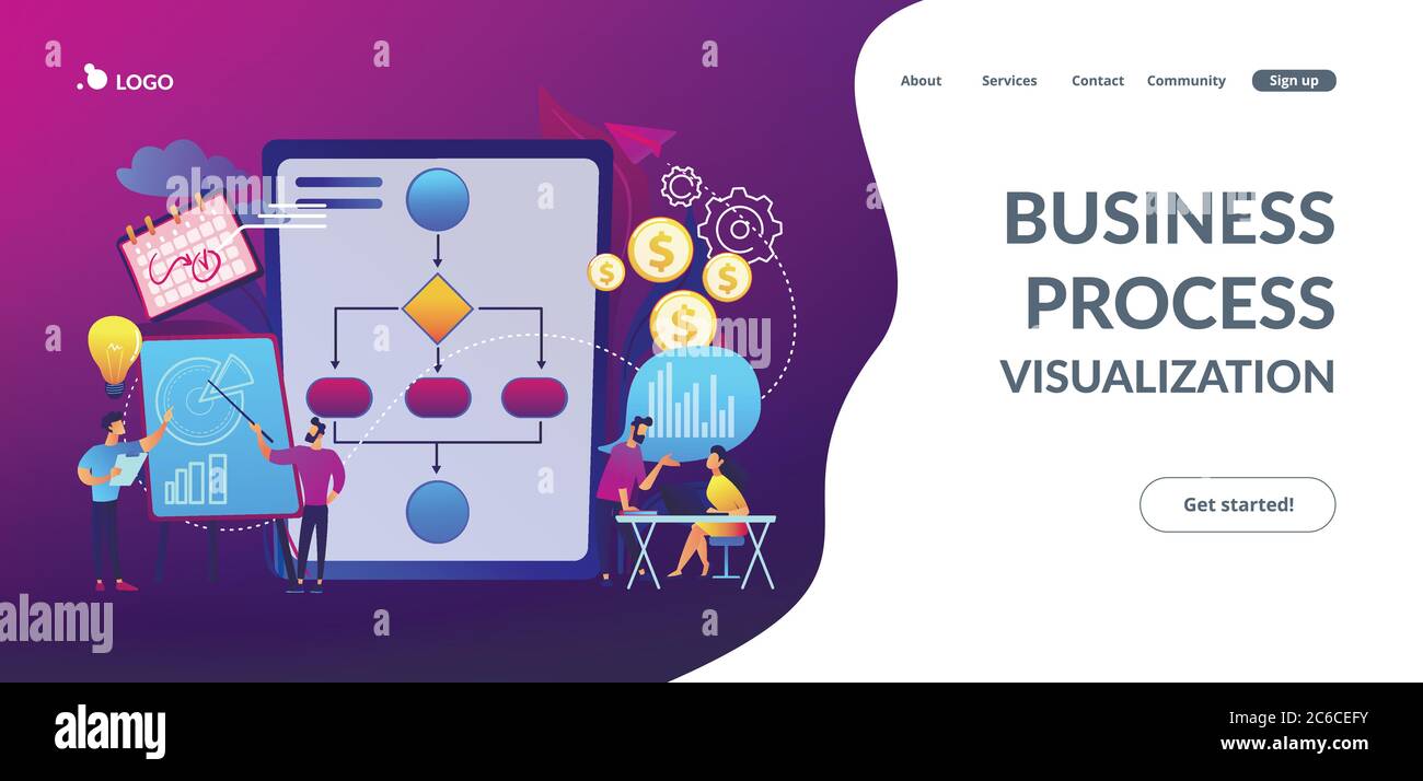 Management process bpm Stock Vector Images - Alamy