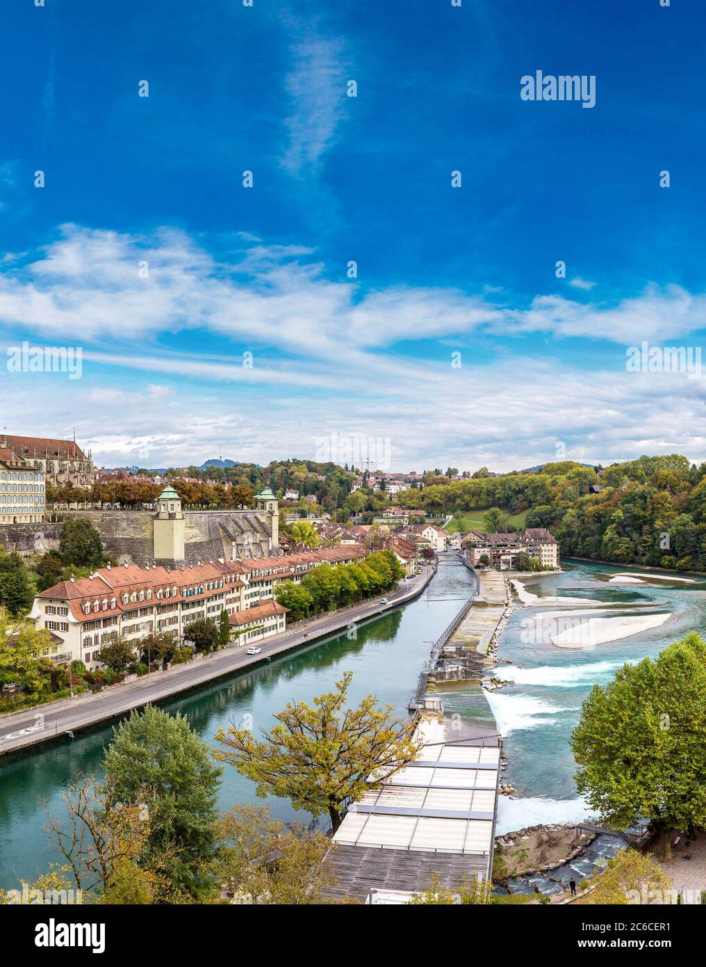 Garden tower bern aerial hi-res stock photography and images - Alamy