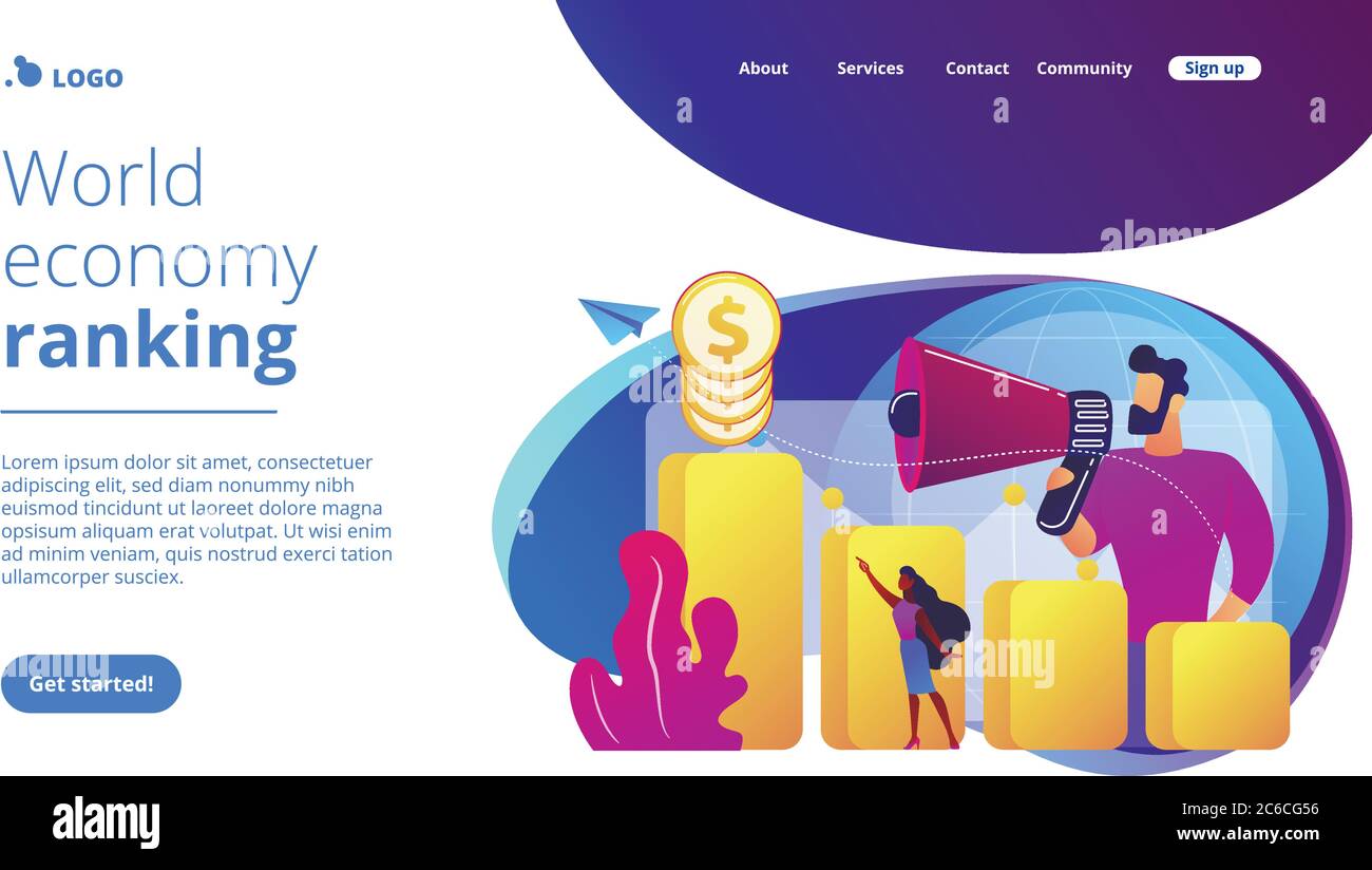 Domestic economic development Stock Vector Images - Alamy