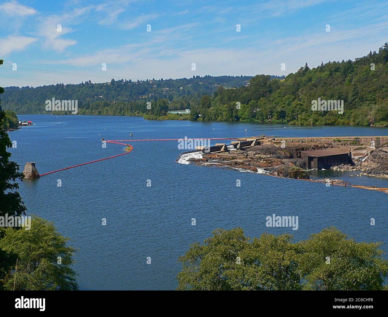 Great view of water bodies in Oregon Stock Photo - Alamy