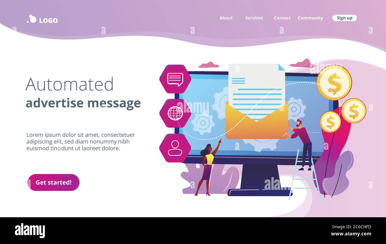 Automation system Stock Vector Images - Alamy