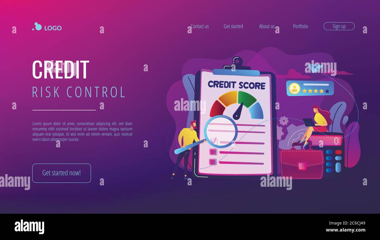Credit score app Stock Vector Images - Alamy