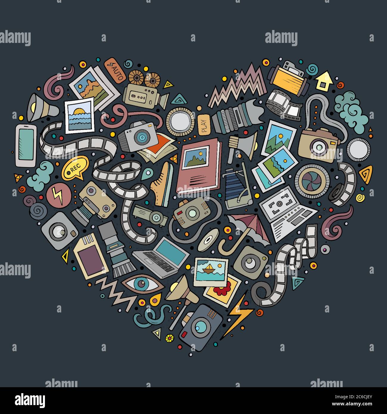 Set photo studio cartoon hi-res stock photography and images - Alamy