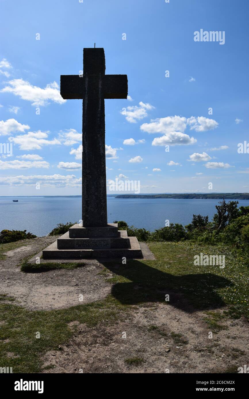 Hemmick Beach/Dodman 160520 Stock Photo - Alamy