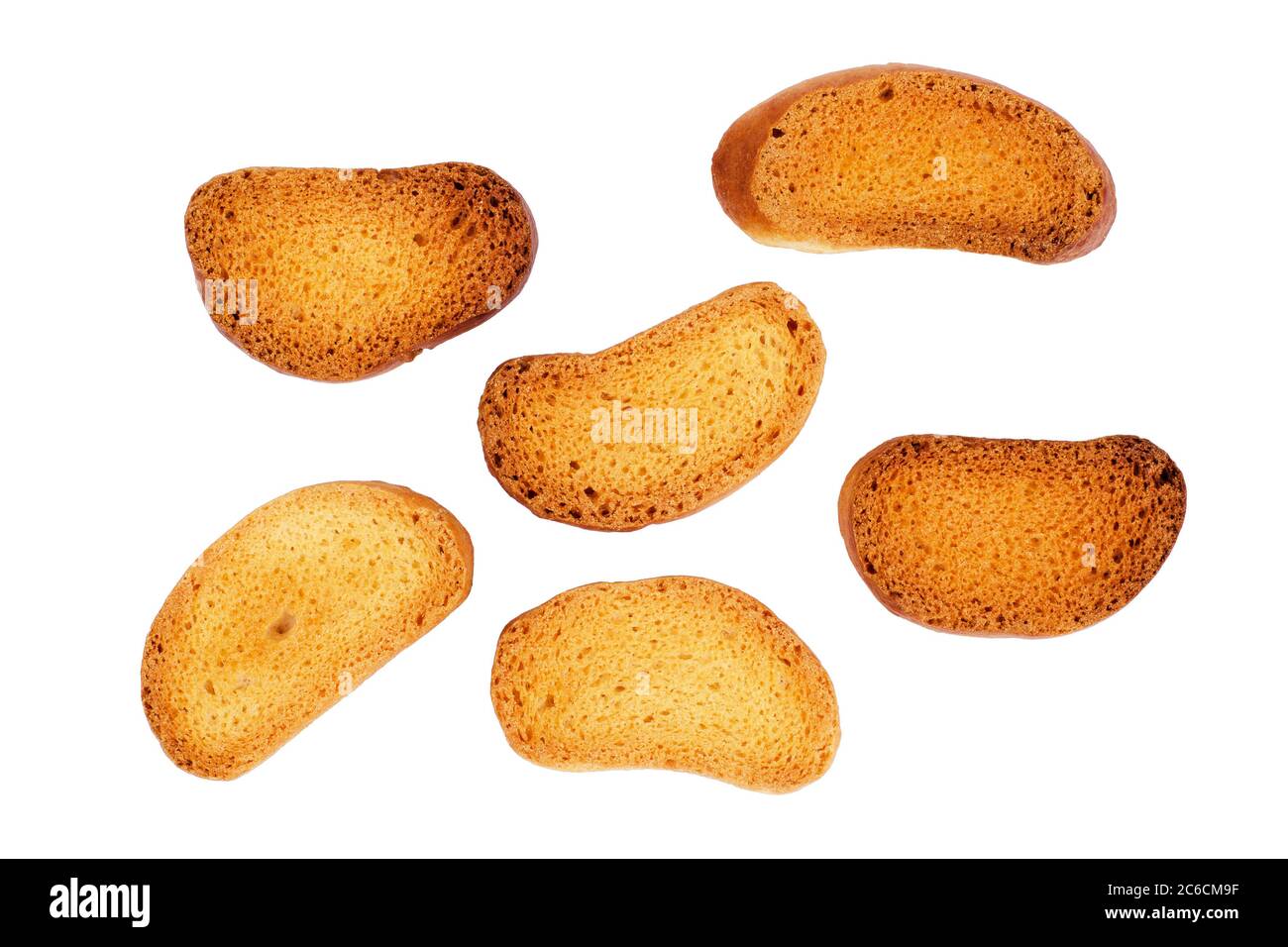Round toast Cut Out Stock Images & Pictures - Alamy