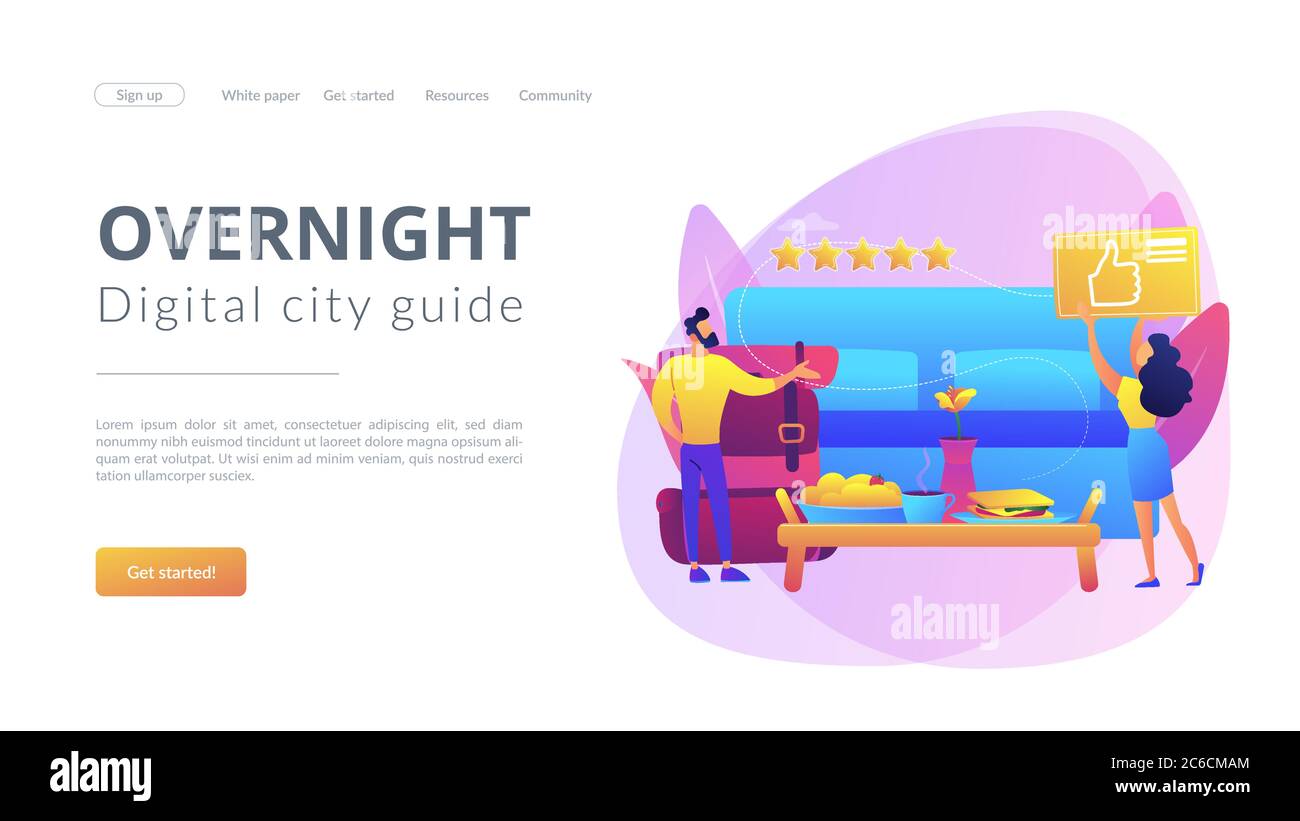 Customer breakfast Stock Vector Images - Alamy