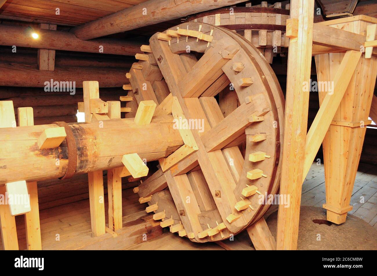 Old windmill interior hi-res stock photography and images - Alamy
