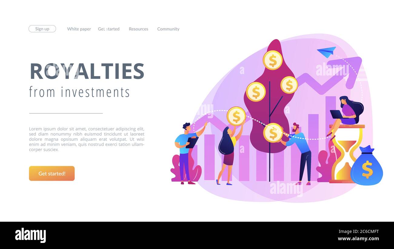 Stock market portfolio concept Stock Vector Images - Alamy