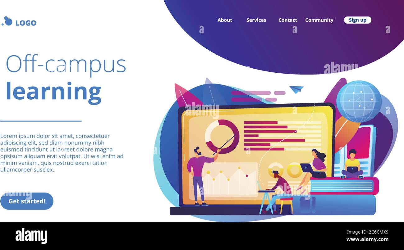 E campus Stock Vector Images - Alamy