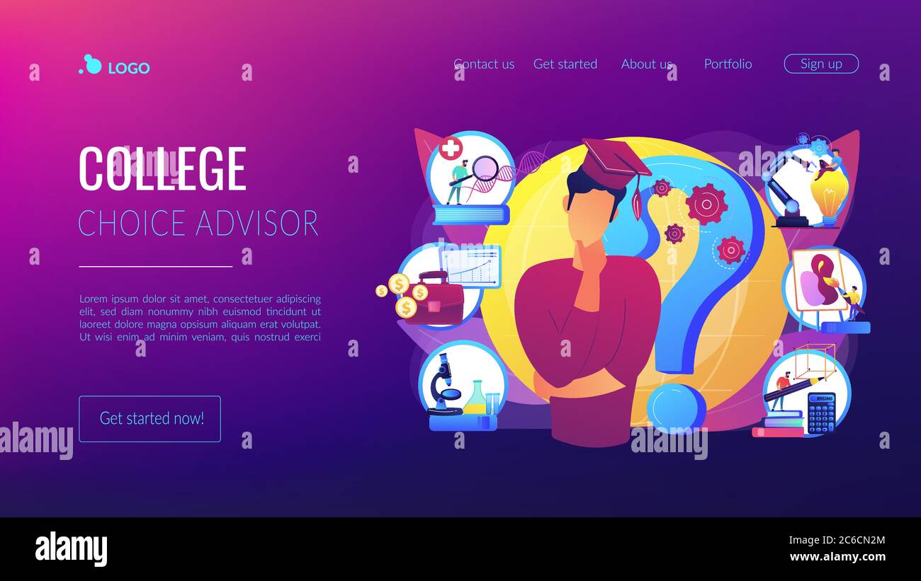 College employment Stock Vector Images - Alamy