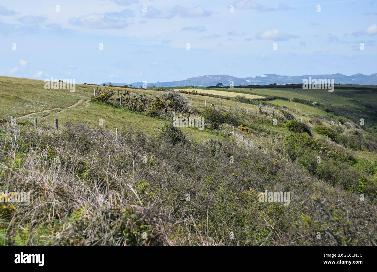 Hemmick Beach/Dodman 160520 Stock Photo - Alamy