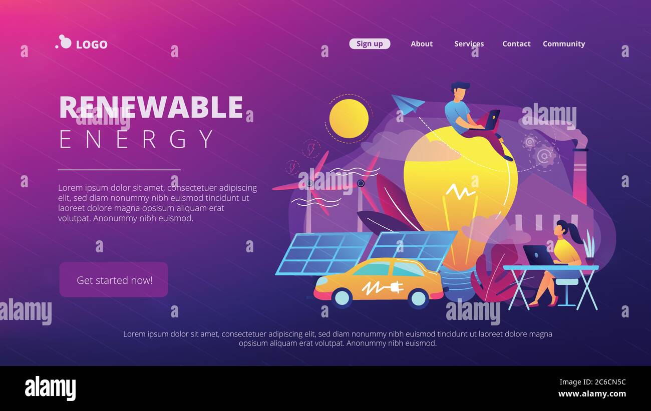 Solar energy graph Stock Vector Images - Alamy