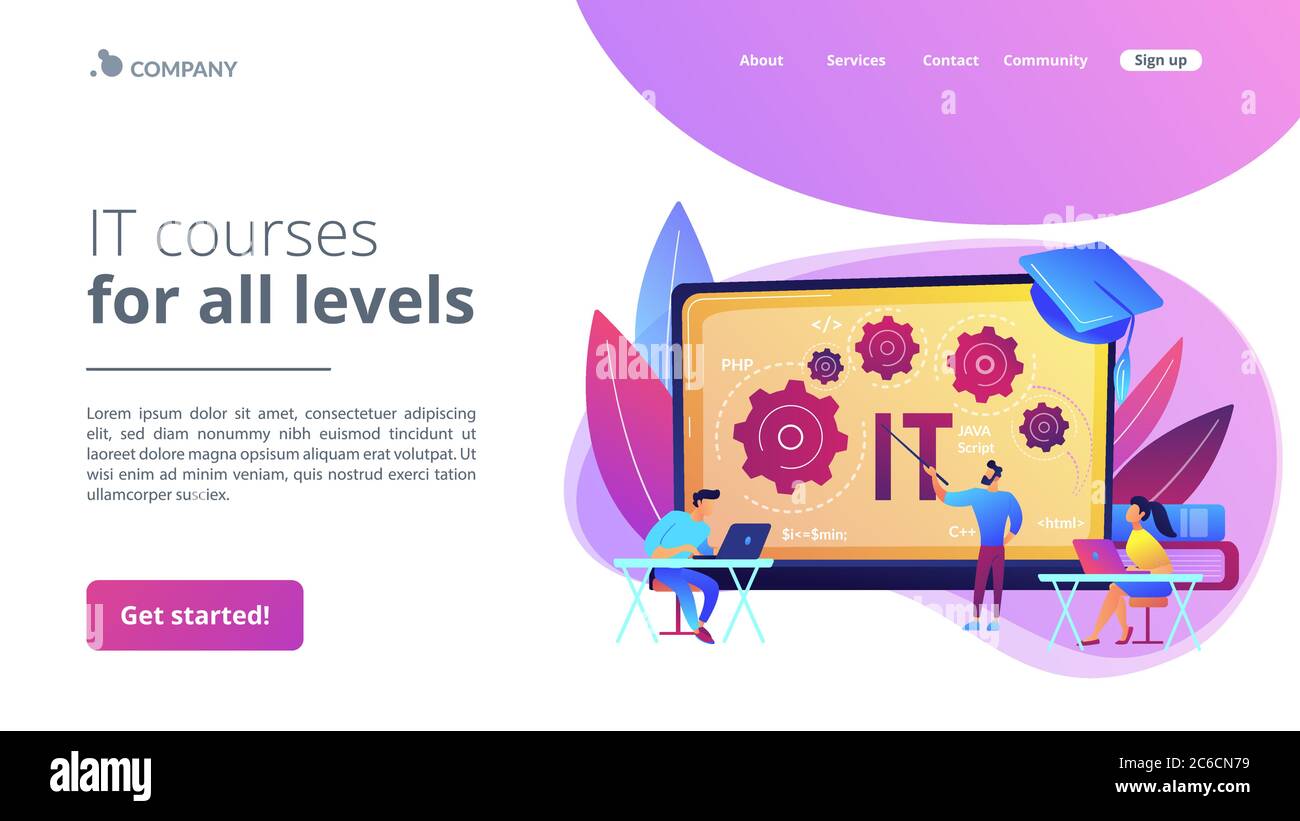 Informational page hi-res stock photography and images - Alamy