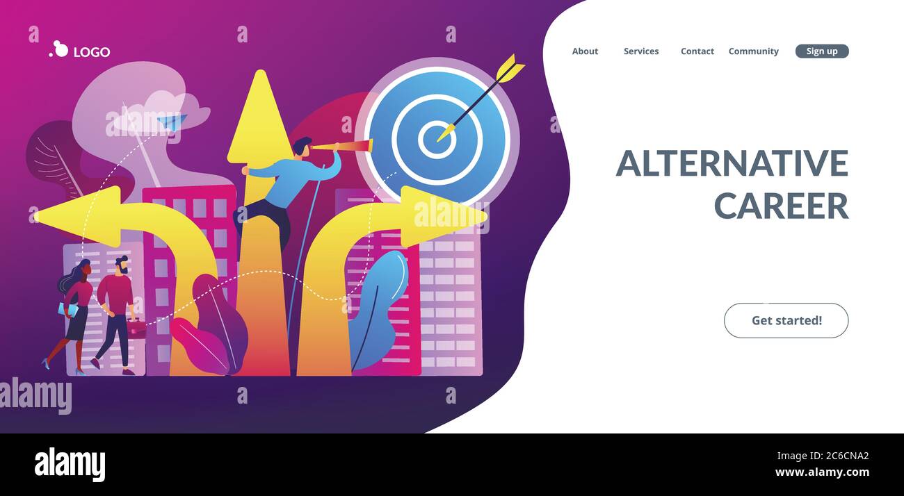 Alternative career Stock Vector Images - Alamy