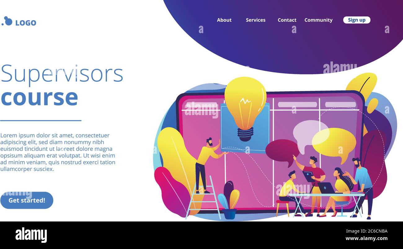 Management workshop Stock Vector Images - Alamy