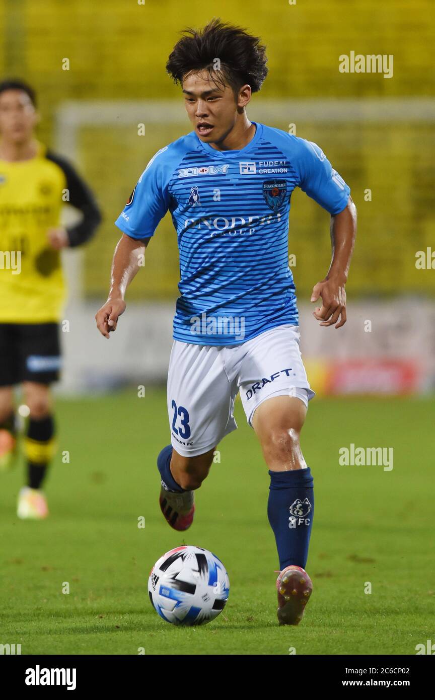 Chiba, Japan. 8th July, 2020. Koki Saito (Yokohama FC) Football/Soccer ...