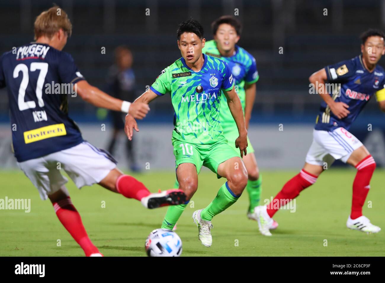 NHK Spring Mitsuzawa Football Stadium, Kanagawa, Japan. 8th July, 2020 ...