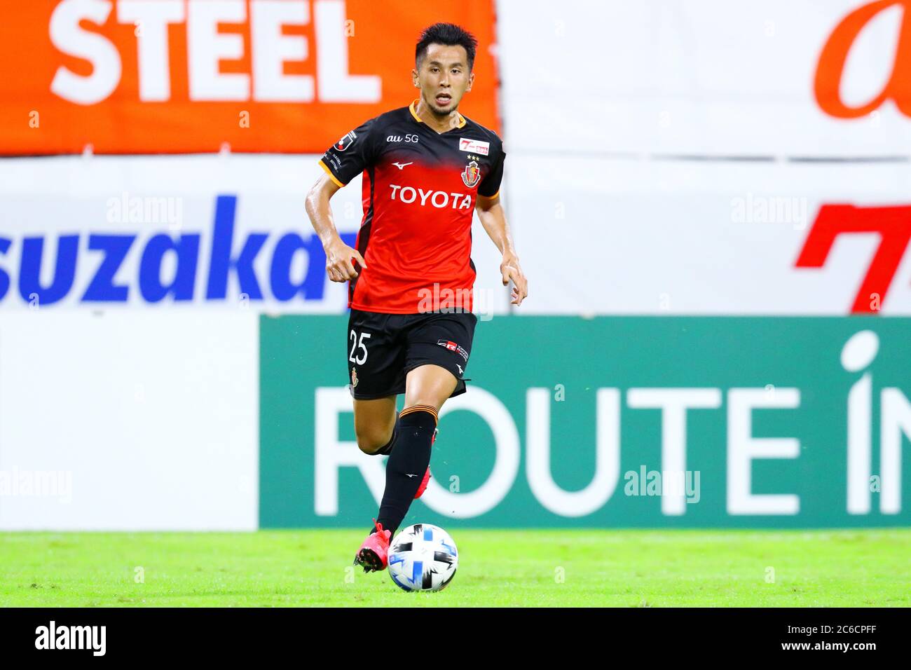 Toyota, Aichi, Japan. 8th July, 2020. Naoki Maeda (Grampus) Football ...