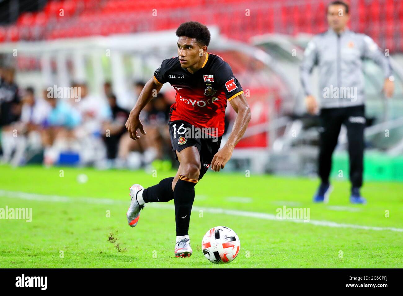 Toyota, Aichi, Japan. 8th July, 2020. Mateus (Grampus) Football/Soccer ...