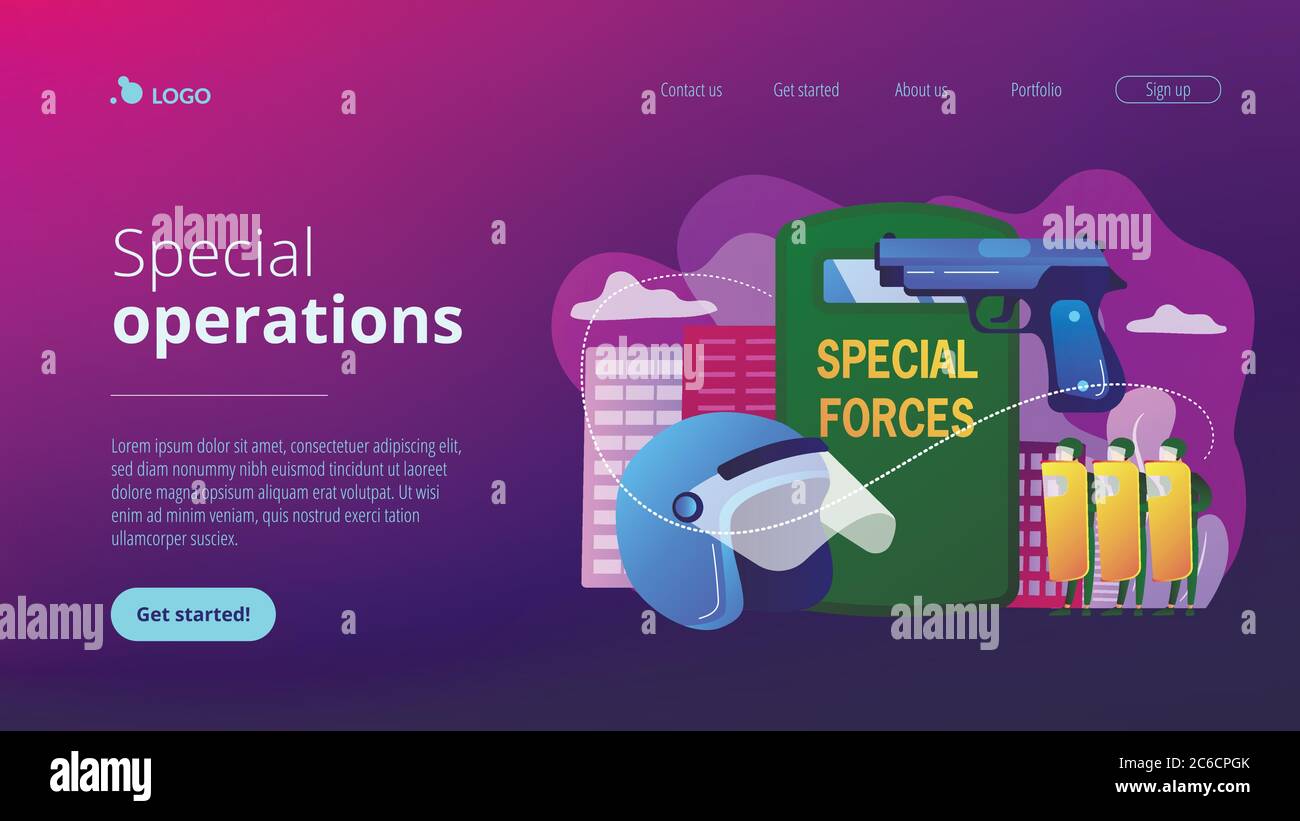 Special landing for Stock Vector Images - Alamy