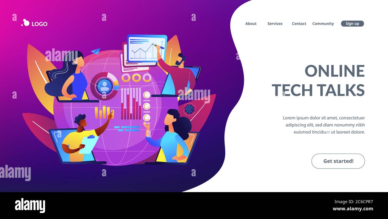 Technical meeting Stock Vector Images - Alamy