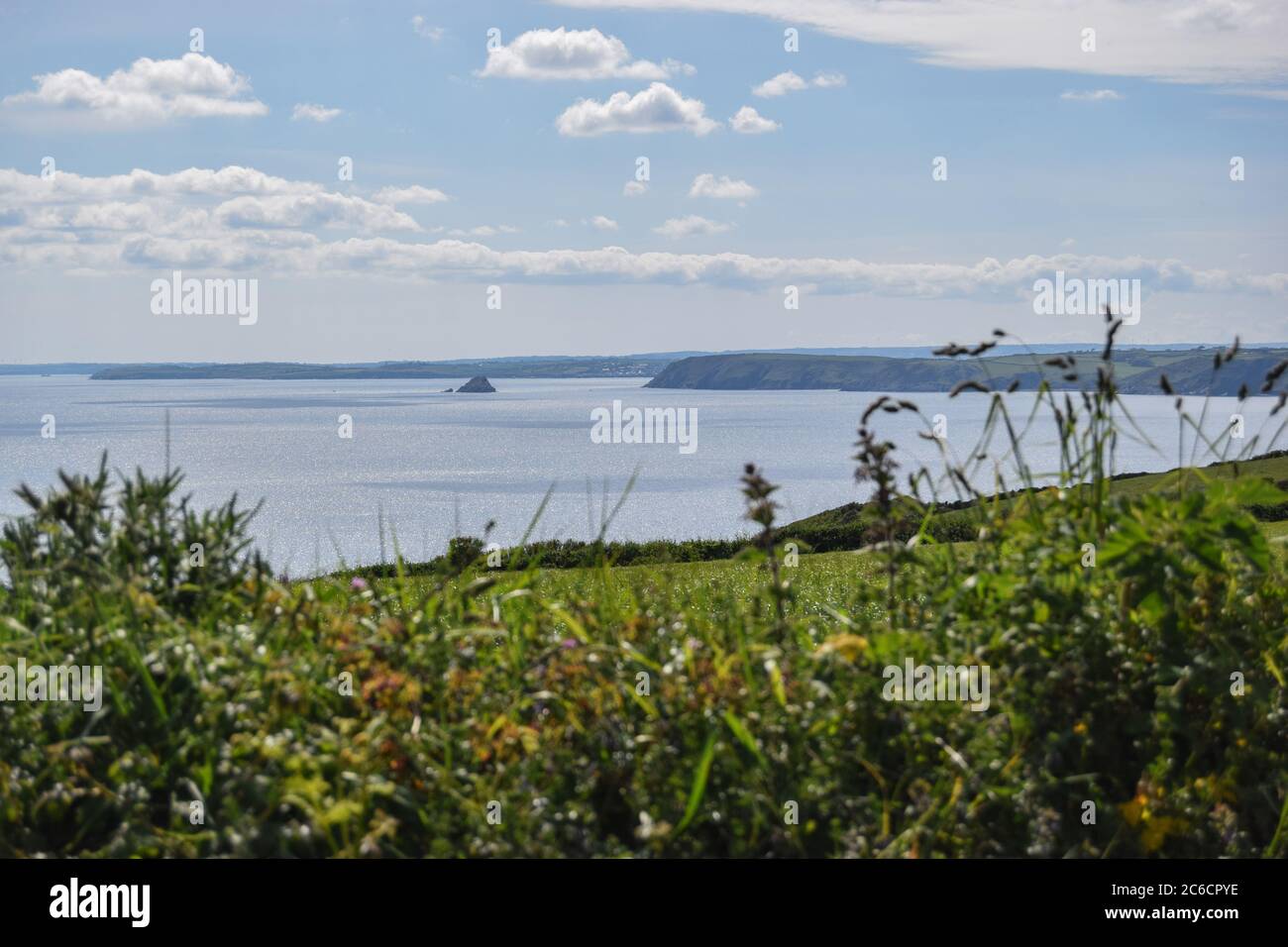 Hemmick Beach/Dodman 160520 Stock Photo - Alamy