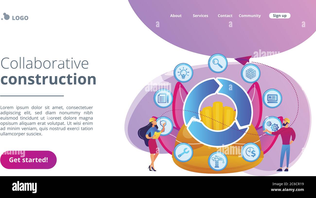 Building information modeling Stock Vector Images - Alamy