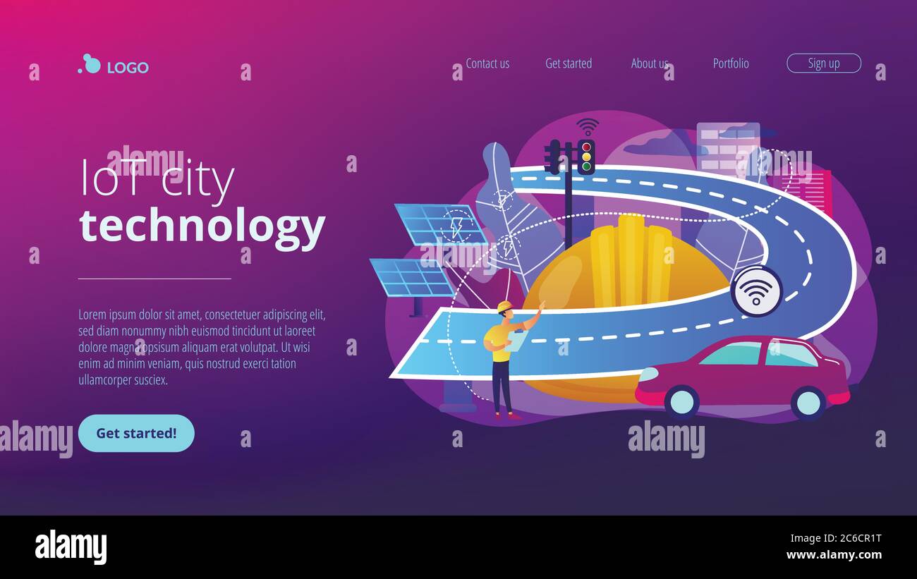 Roads construction Stock Vector Images - Alamy