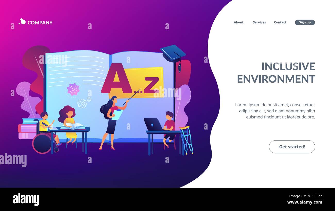 Disability inclusive Stock Vector Images - Alamy