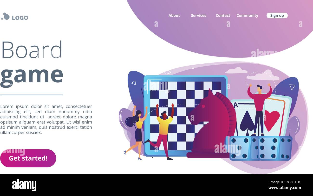 Family game time Stock Vector Images - Alamy