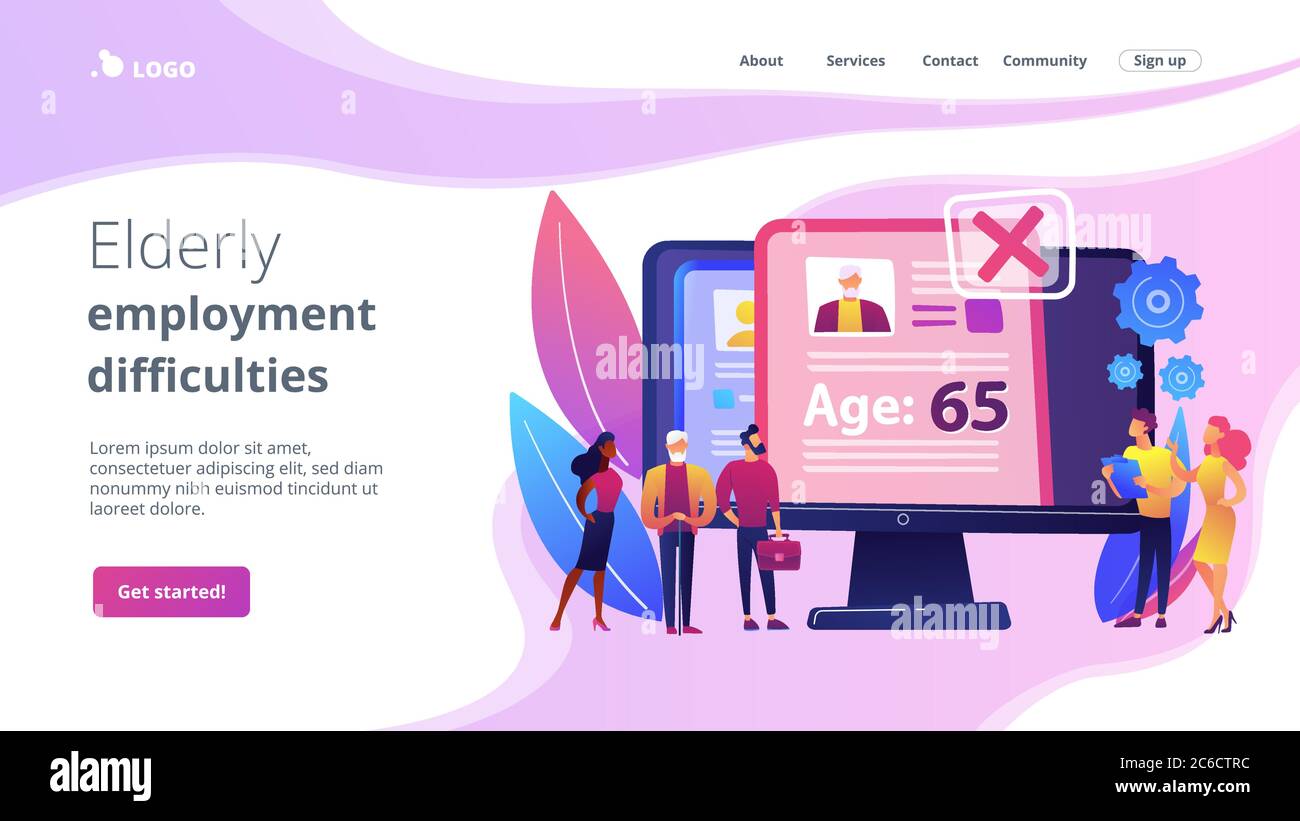 Ageism Stock Vector Images - Alamy