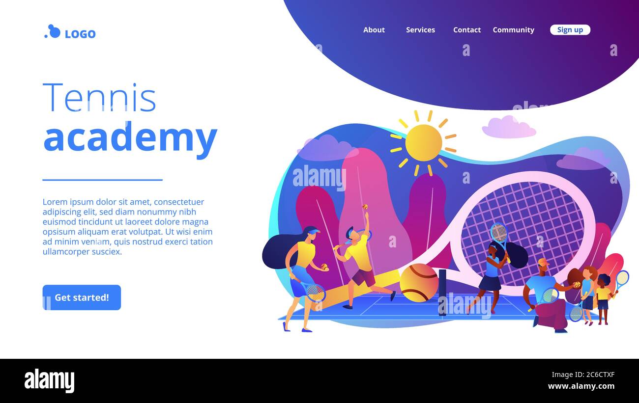 Tennis infographic Stock Vector Images - Alamy