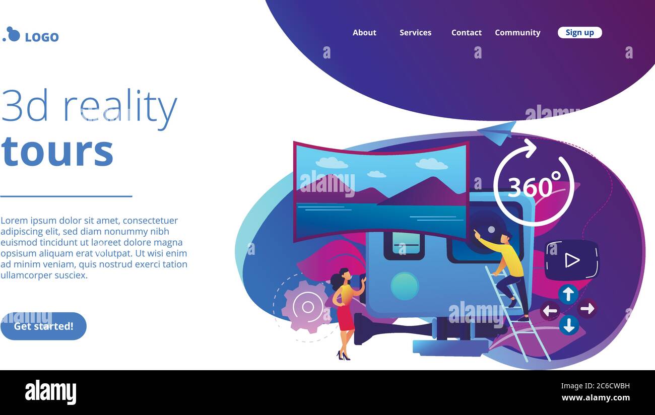 Virtual tour hi-res stock photography and images - Alamy