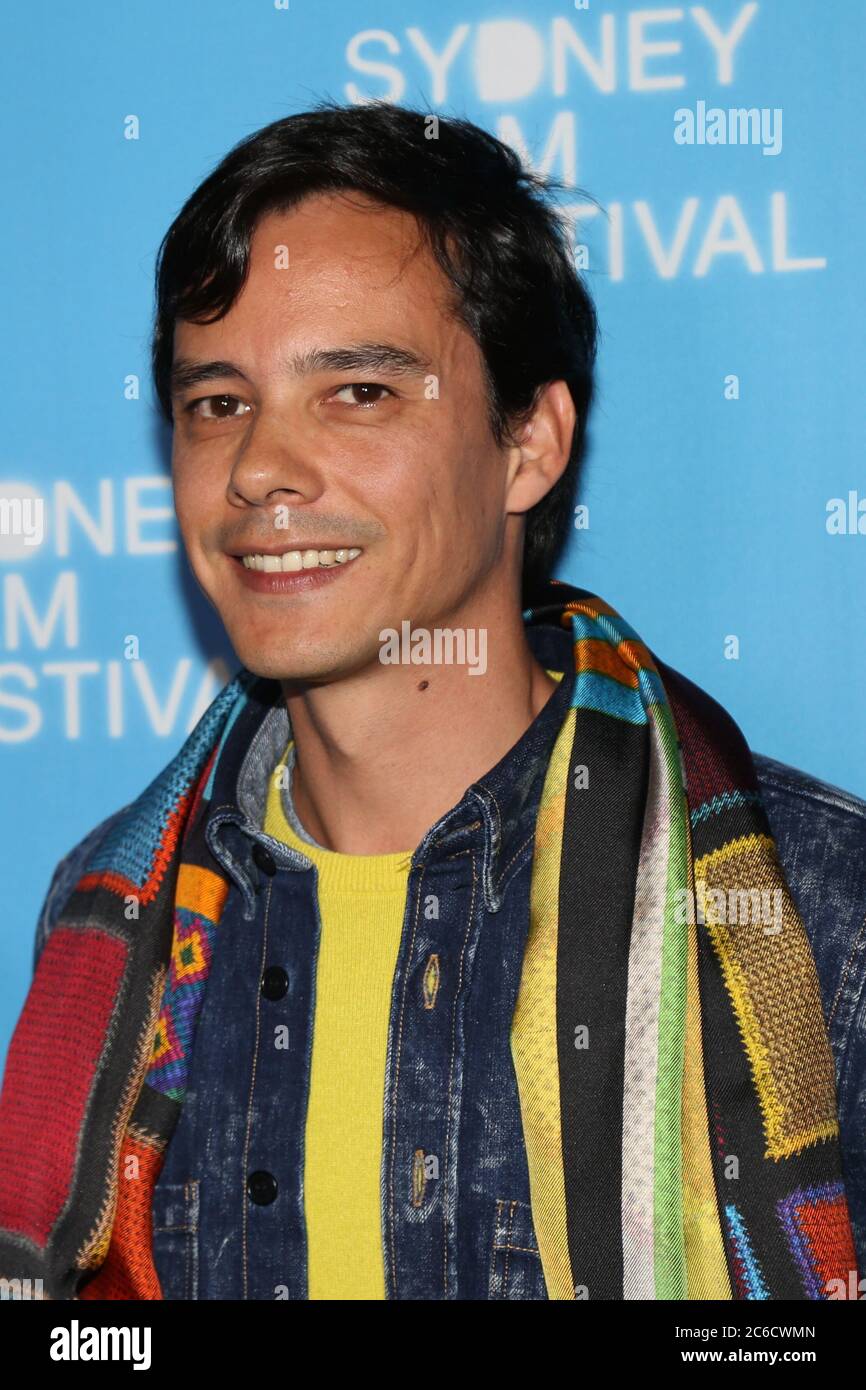Director Frederic Tcheng on the red carpet at the Australian premiere ...