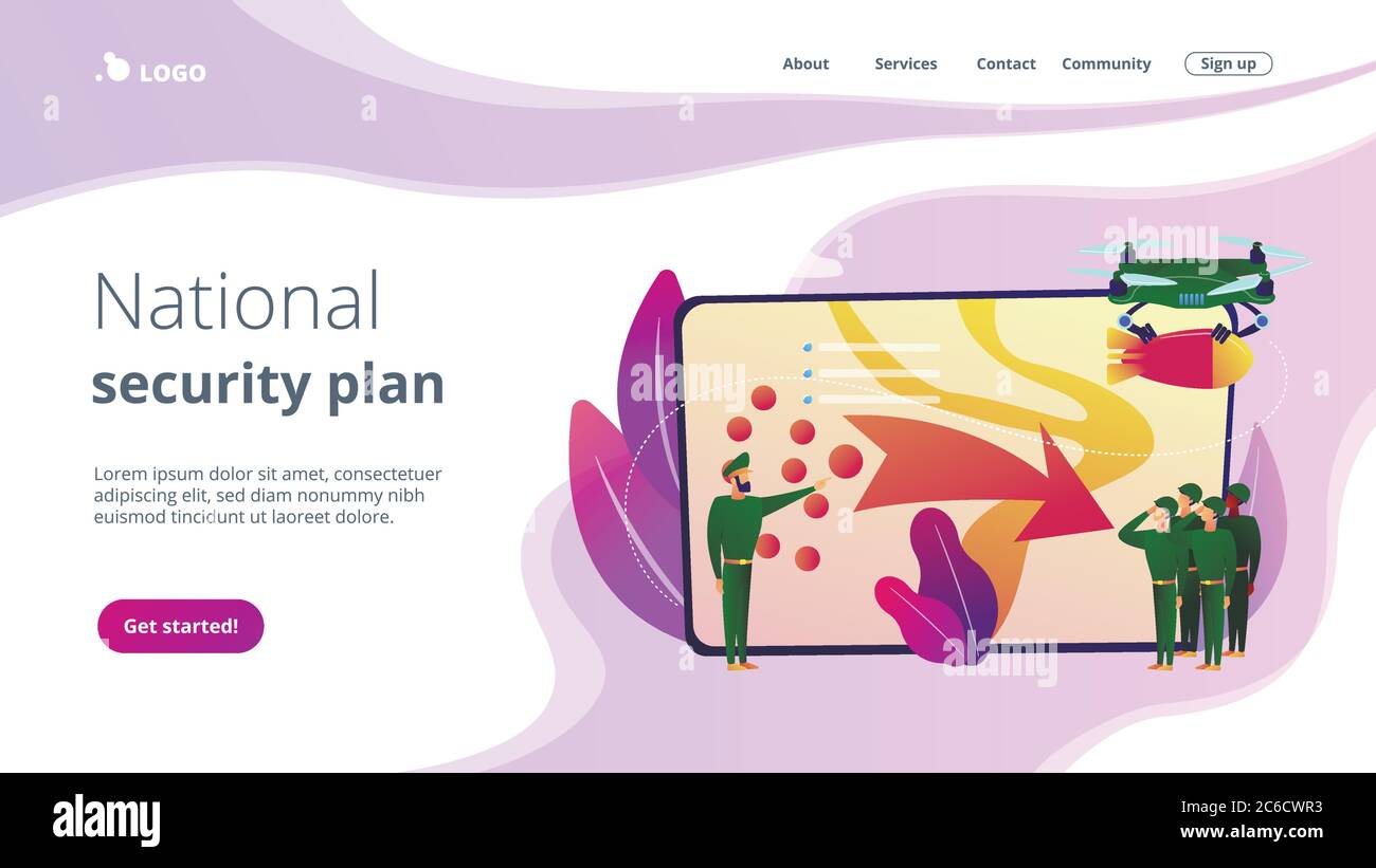 Military operation concept vector Stock Vector Images - Alamy