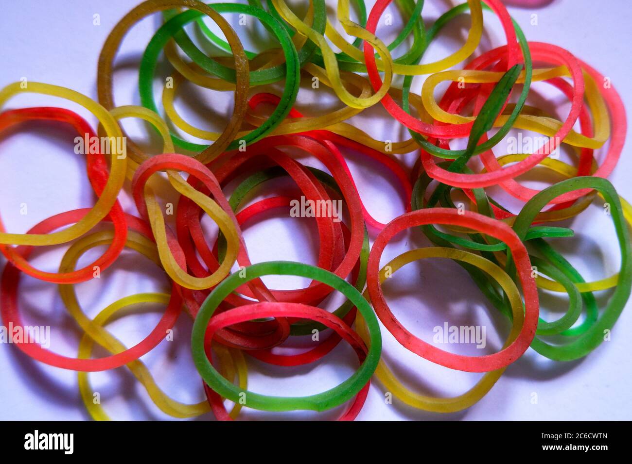 Abstract rubber band background hi-res stock photography and images - Alamy