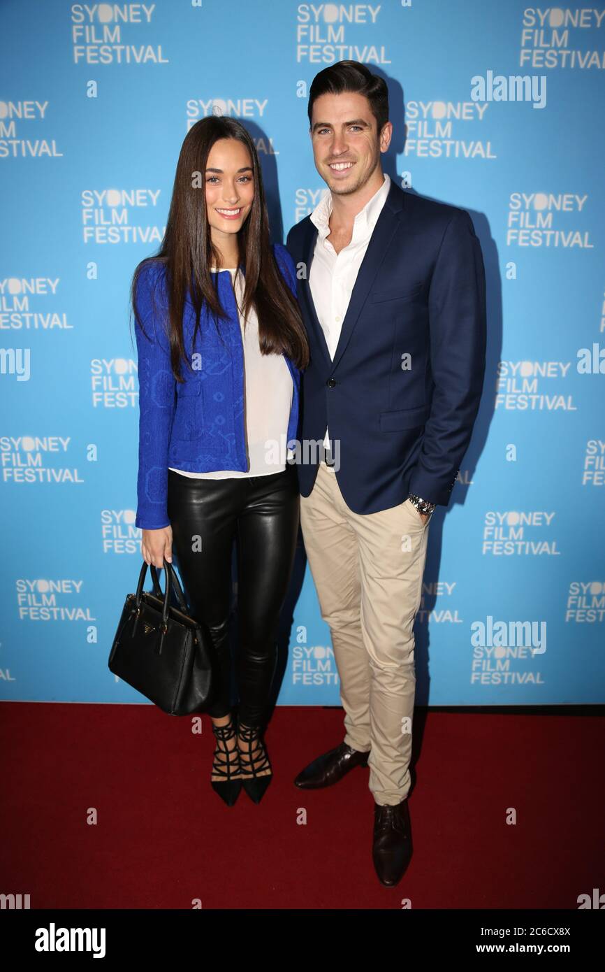 Georgia Berg and Australian television and radio presenter Scott ...