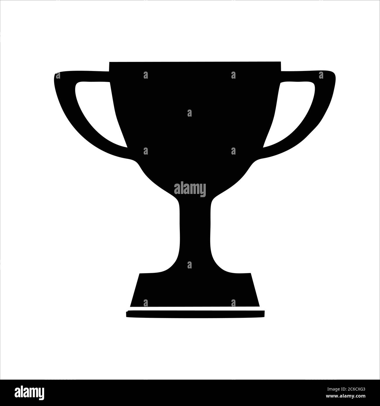 trophy icon isolated on white background from office collection. trophy ...