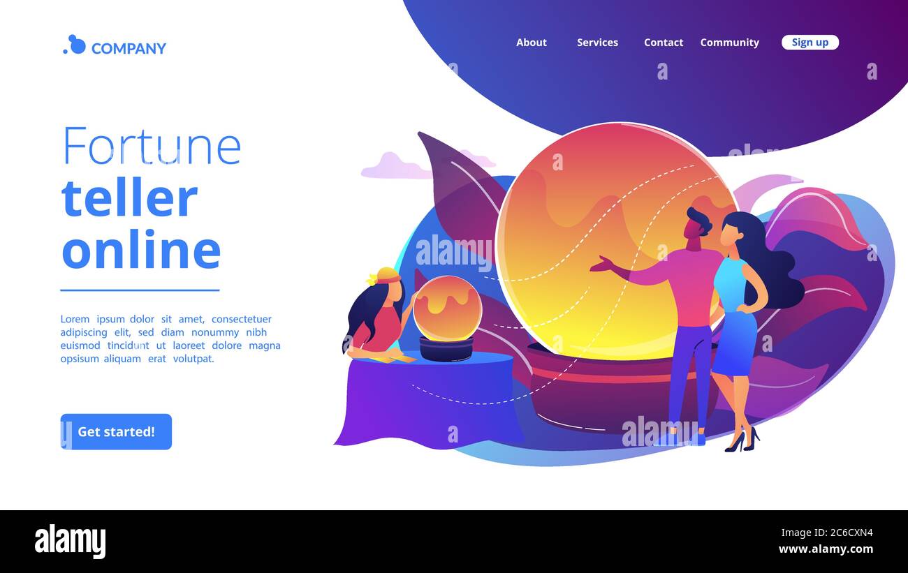 Fortune telling card Stock Vector Images - Alamy