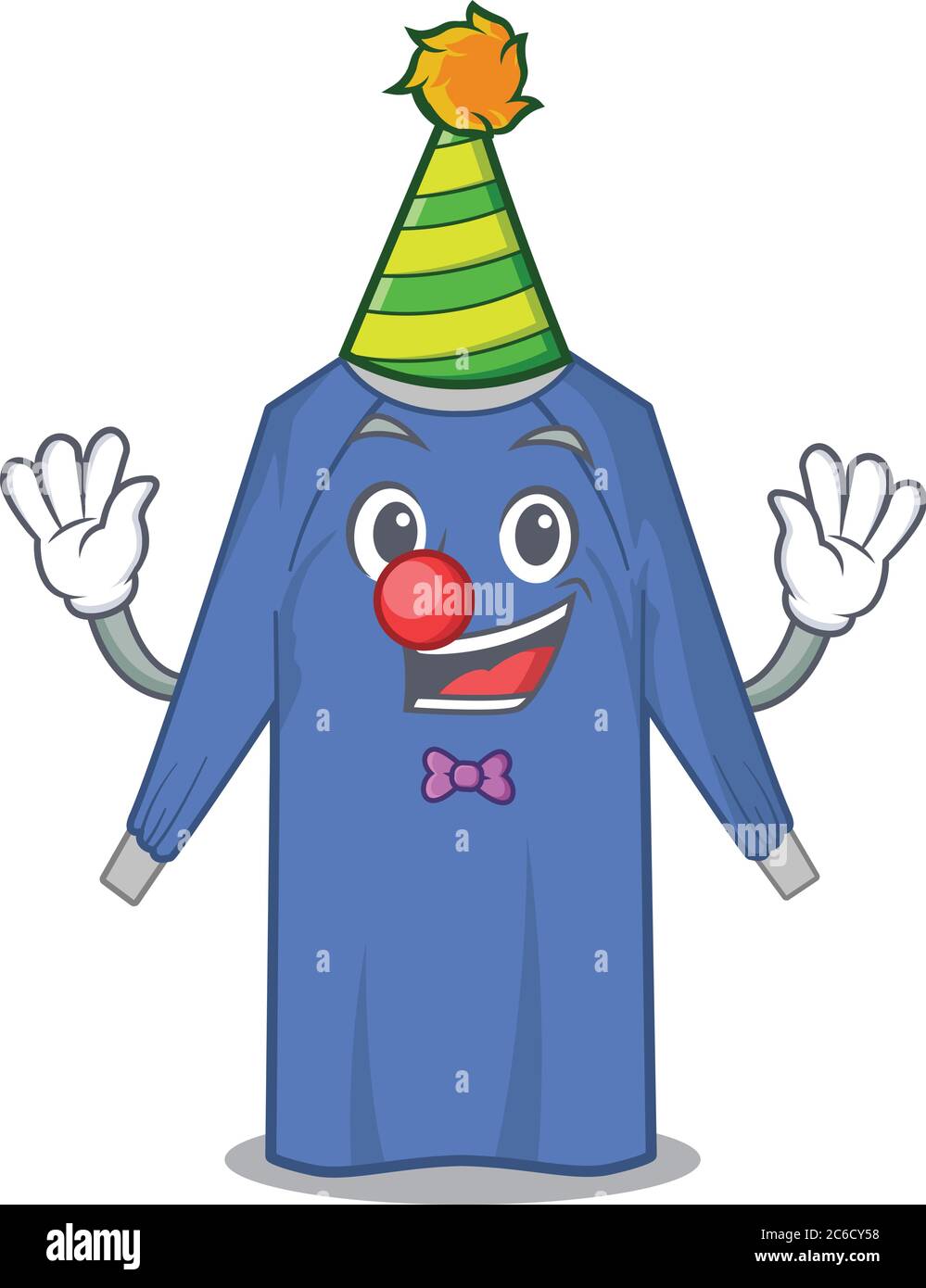 smiley clown disposable clothes cartoon character design concept Stock ... smiley clown disposable clothes cartoon character design concept Stock ...
