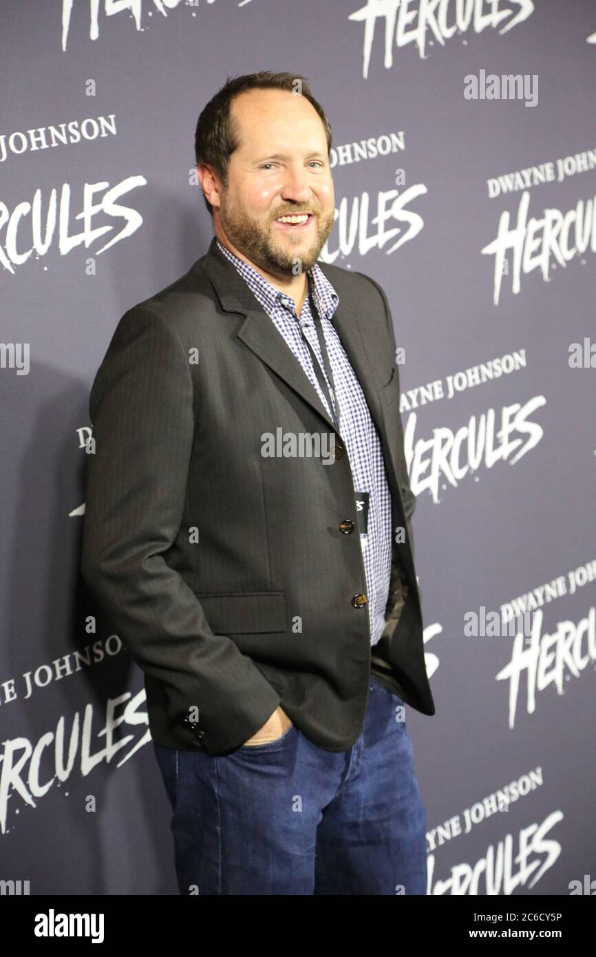 Hercules producer Beau Flynn on the red carpet at the Hercules ...