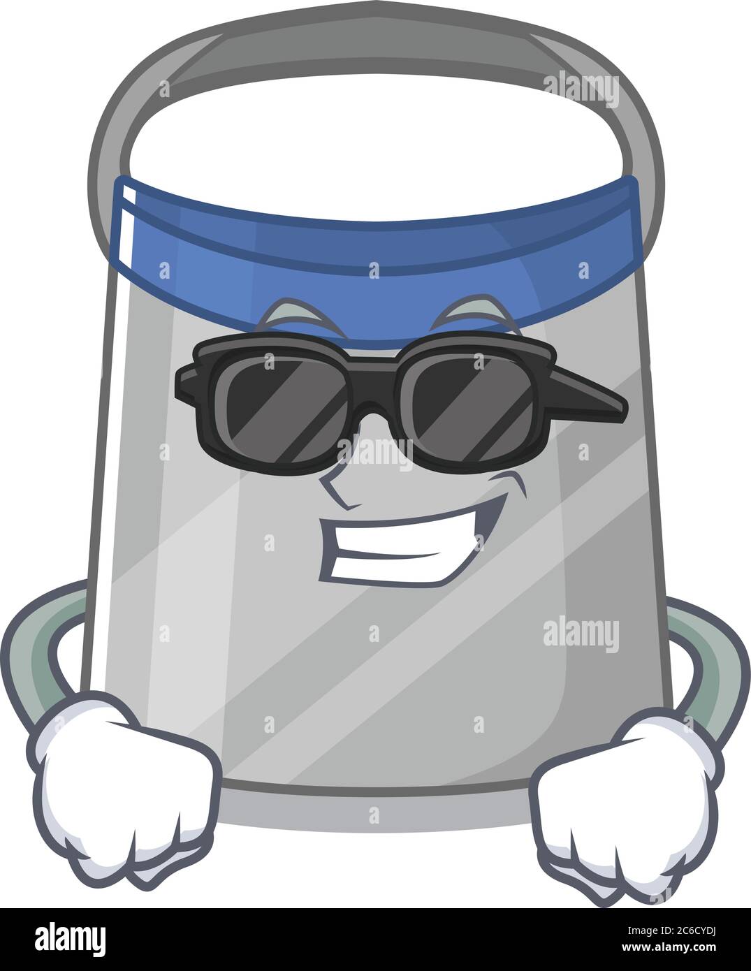 Cartoon Ppe Face Shield Face Shield Clipart | Clipart Images