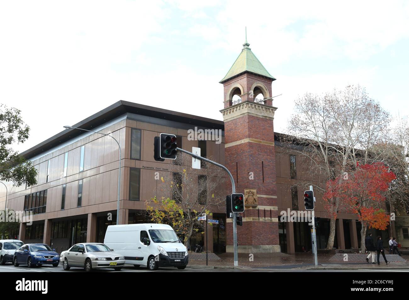 Parramatta Courthouse at 12 George Street, Parramatta NSW 2150 Stock ...