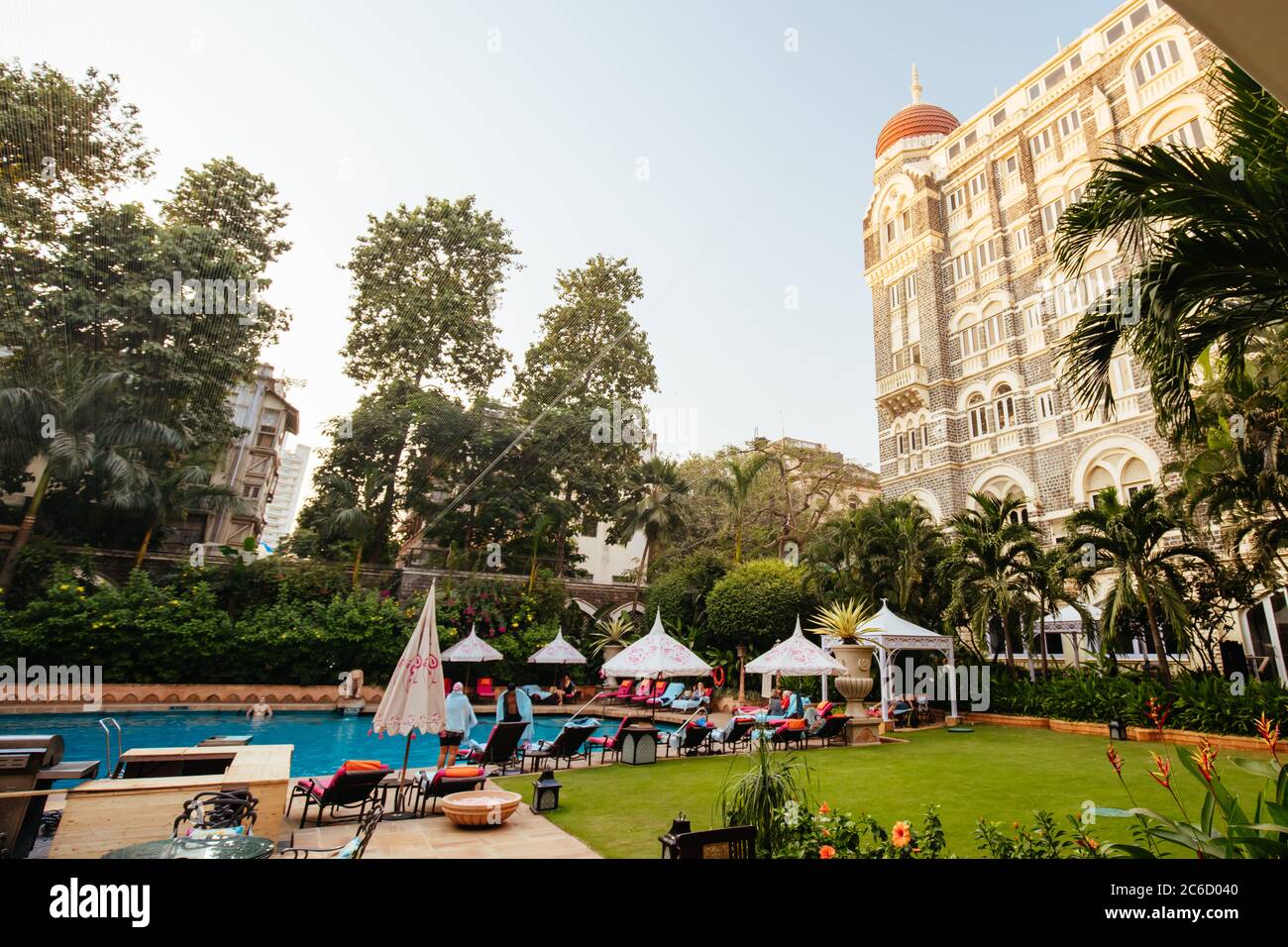 The Taj Mahal Palace in Mumbai India Stock Photo - Alamy
