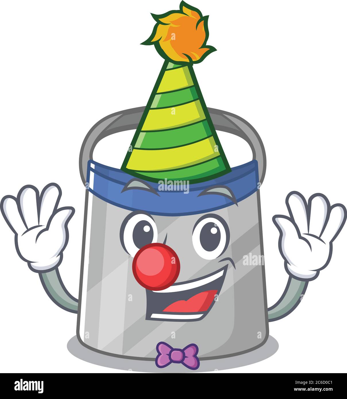 smiley clown face shield cartoon character design concept Stock Vector ...