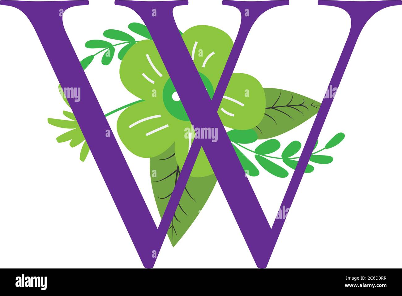 Foliate initial Stock Vector Images - Alamy