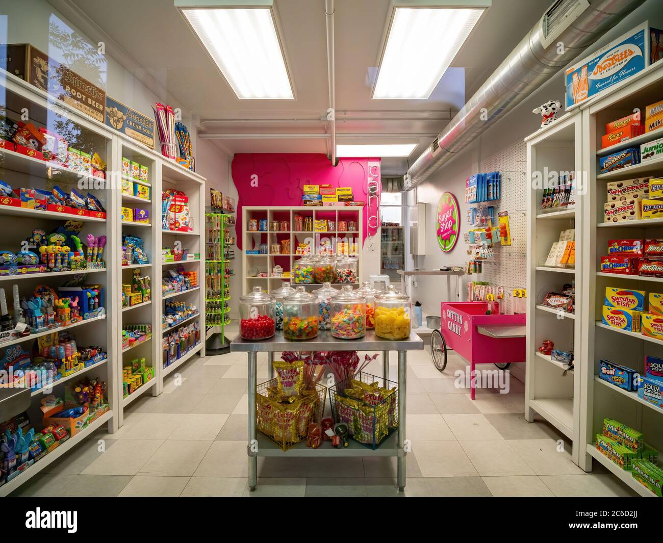 Las Vegas, JUN 23, 2020 -Store selling candy at Downtown Container Park ...
