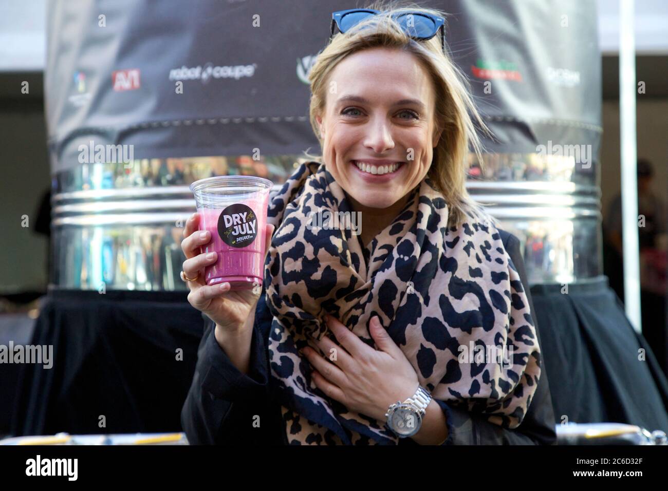 Dry July ambassador Casey Burgess (actress and singer - former Hi-5 ...