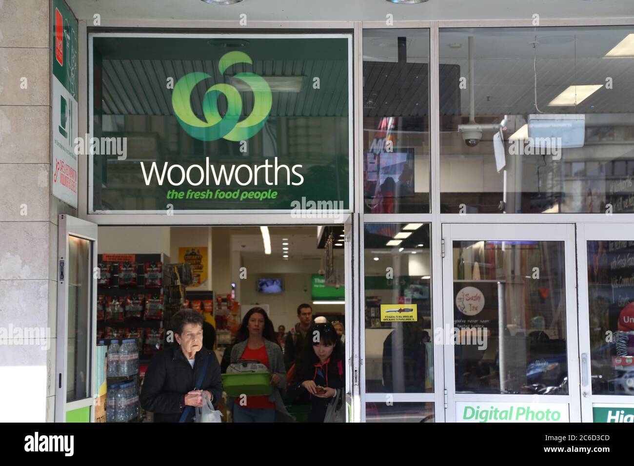 Sydney, 25th July, Signage Outside Woolworths' Flagship , 57% OFF